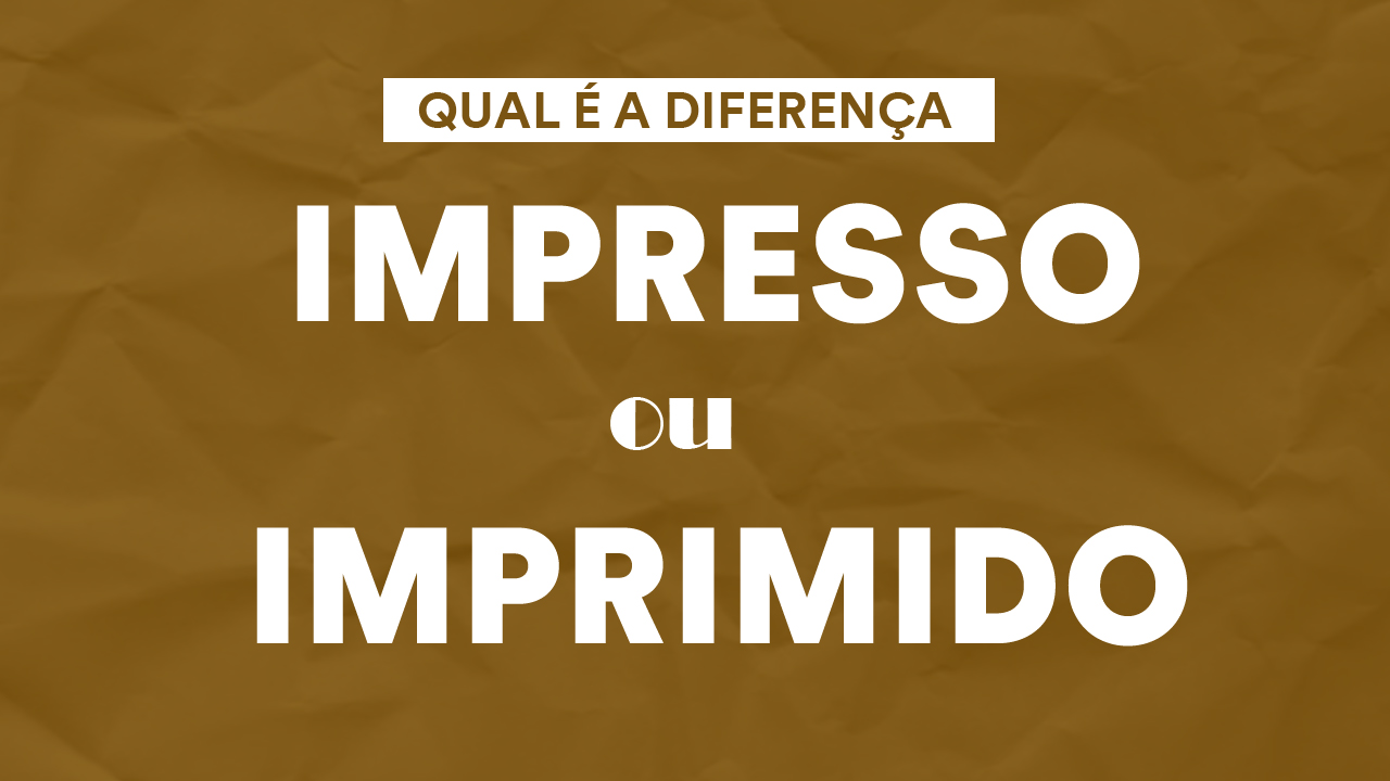 Tinha Impresso Ou Tinha Imprimido - LIBRAIN
