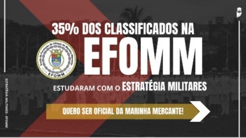 Cursos EFOMM: ingresso, remuneração e mais - Estratégia Militares!